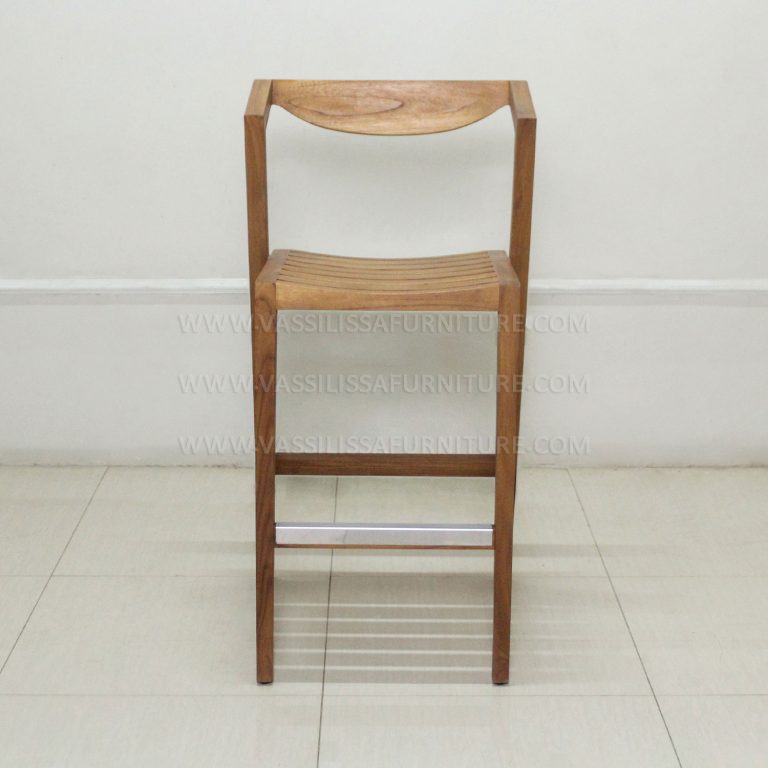 Dining High Chair with Stainless Plat | Vassilissa Furniture